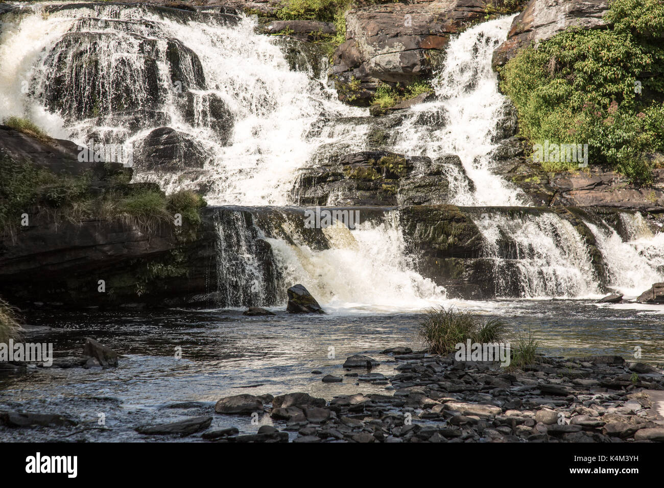 Resica Falls in Pennsylvania Stock Photo - Alamy