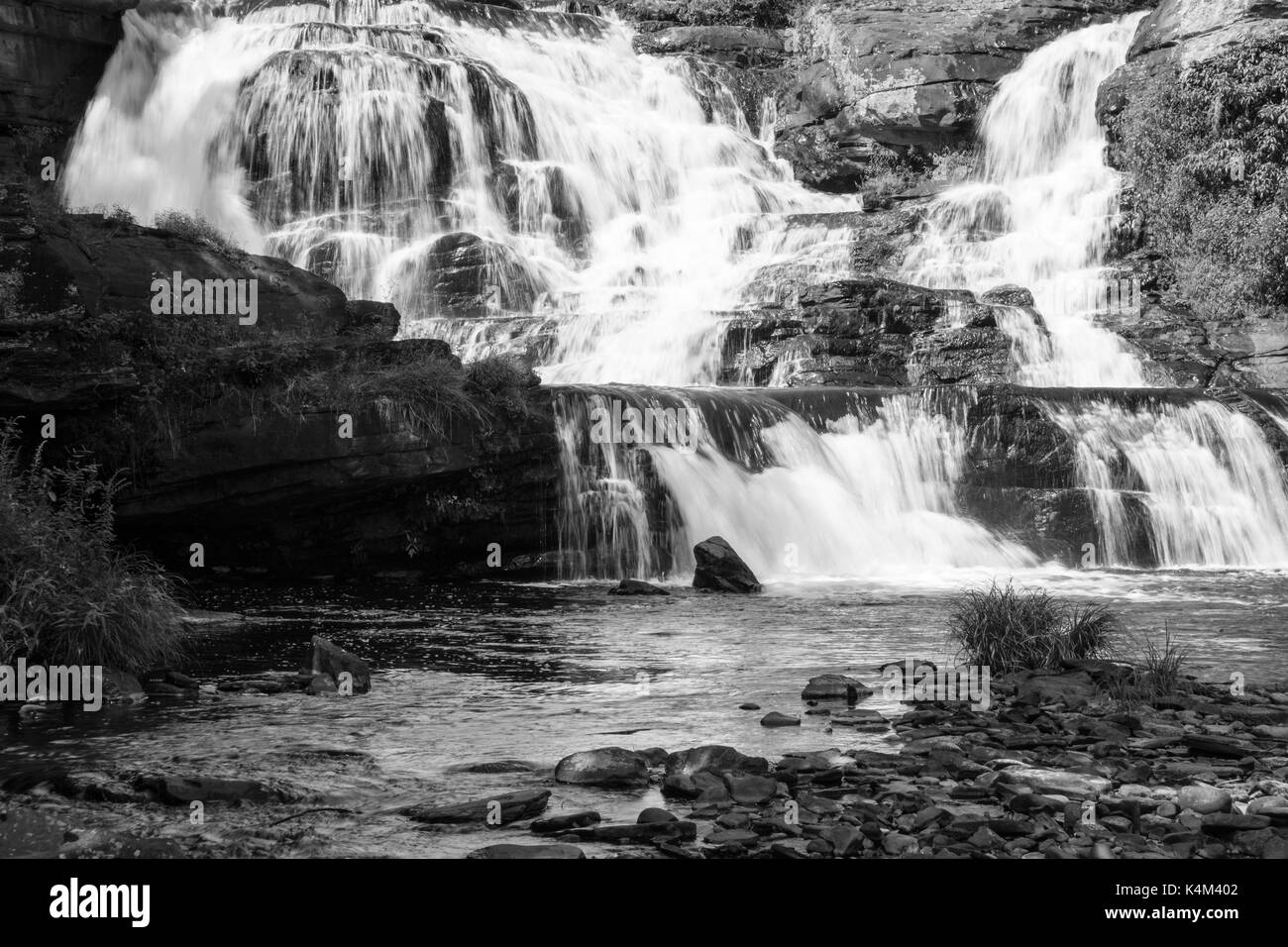 Resica Falls in Pennsylvania Stock Photo - Alamy