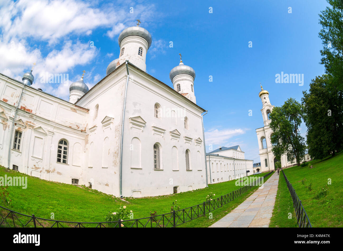 St georges yuriev monastery veliky hi-res stock photography and images ...