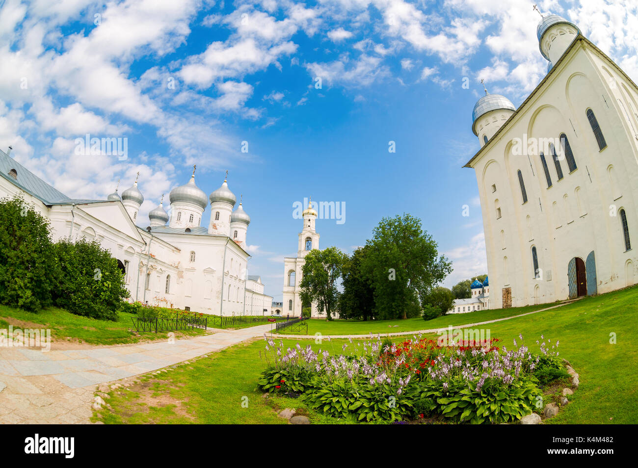 St georges yuriev monastery veliky hi-res stock photography and images ...