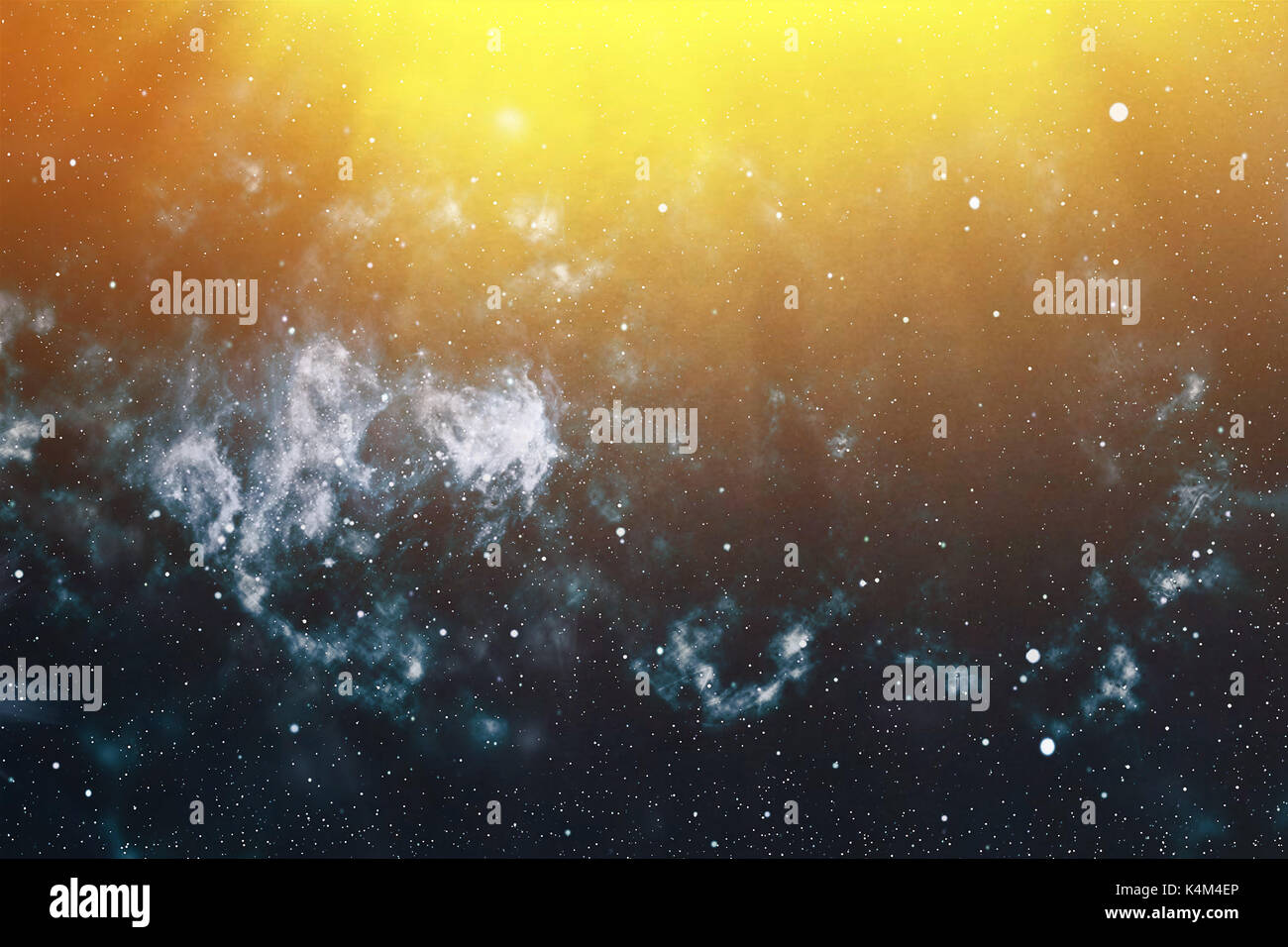 Cosmic abstract background with stars and nebulas Stock Photo - Alamy