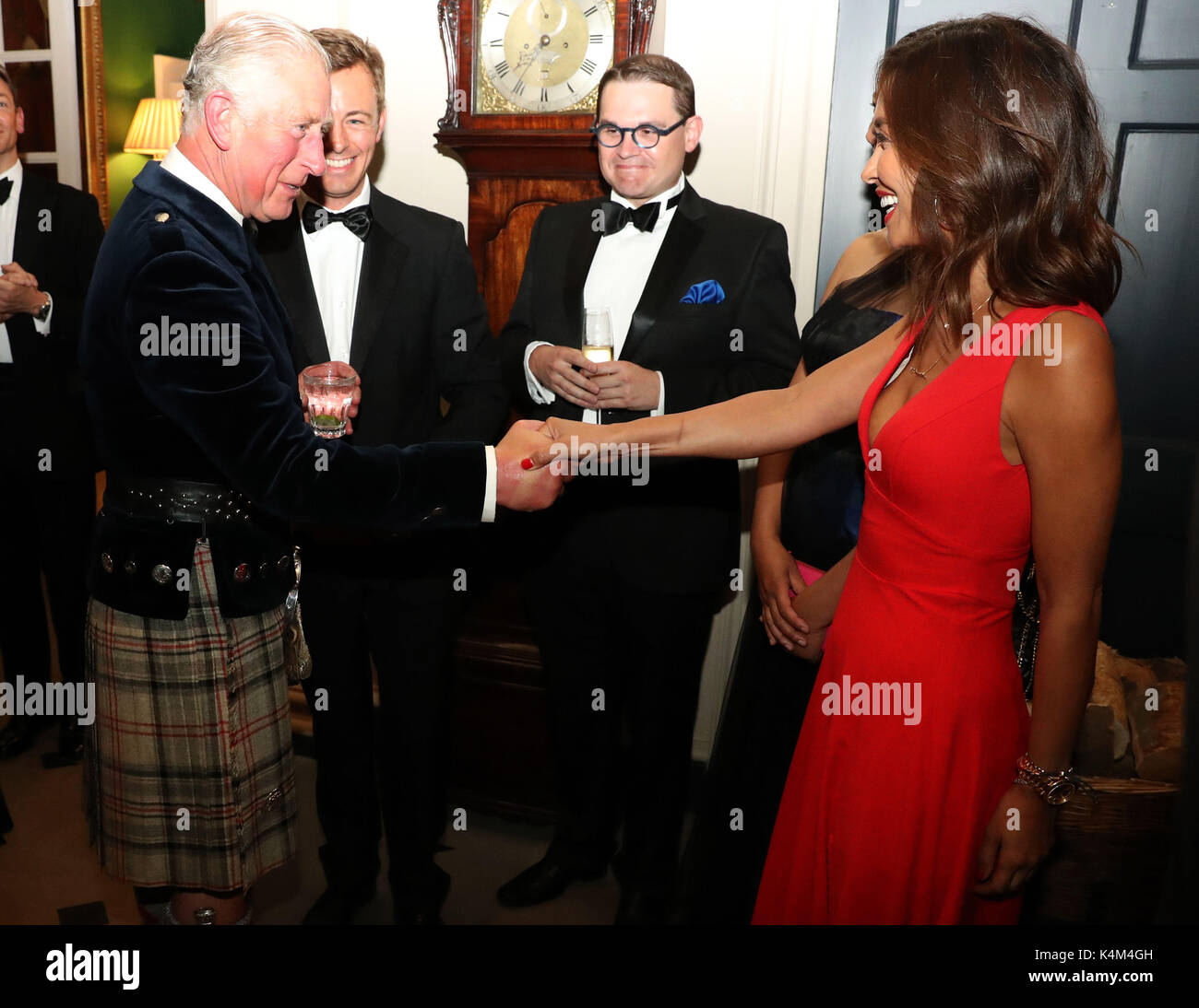 Duke rothesay meets myleene klass hi-res stock photography and images ...