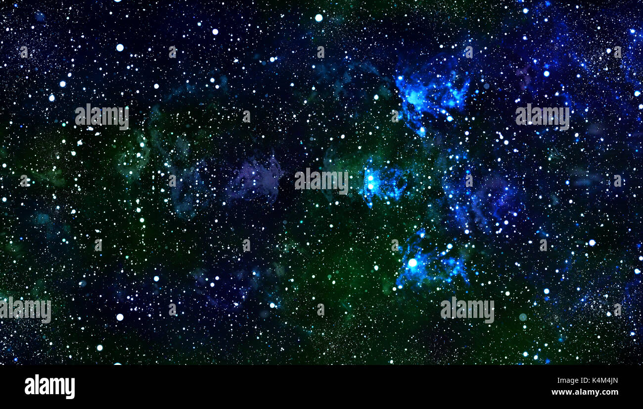 Cosmic abstract background with stars and nebulas Stock Photo - Alamy