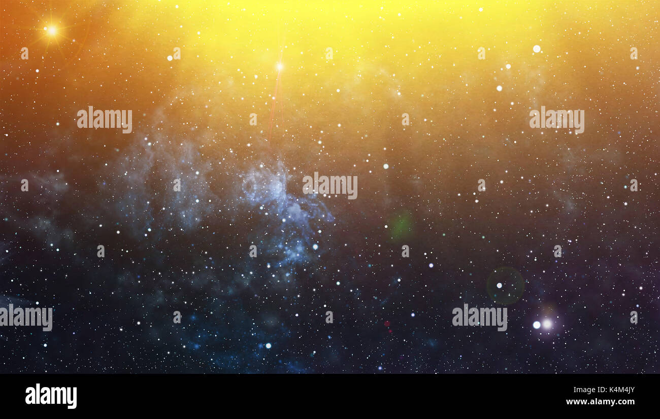 Cosmic abstract background with stars and nebulas Stock Photo - Alamy
