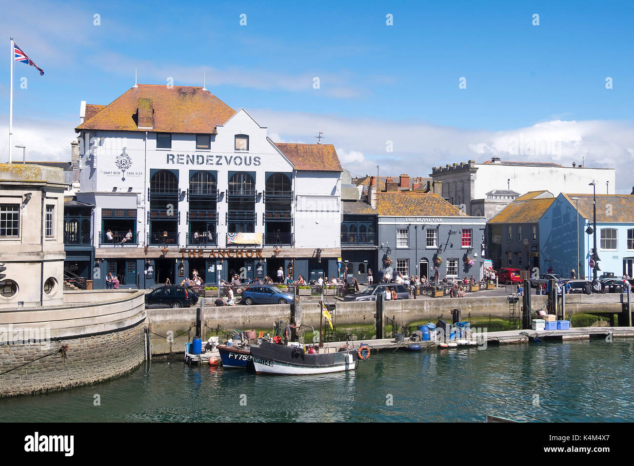 Weymouth harbour hi-res stock photography and images - Alamy