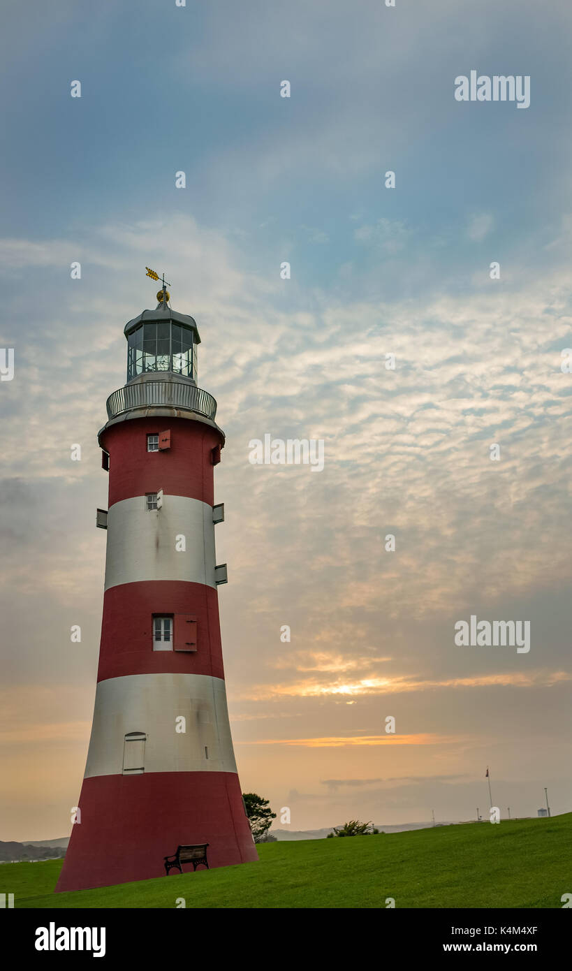 Plymouth lighthouse hi-res stock photography and images - Alamy
