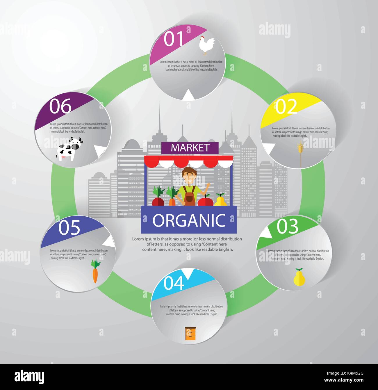 Small produce market store Stock Vector Images - Alamy