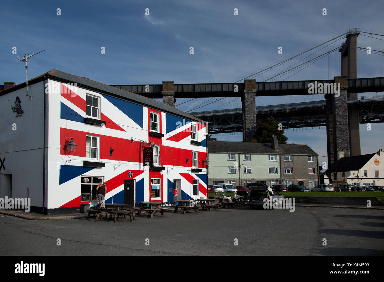 Union Inn Saltash Tamar Street Cornwall Stock Photo - Alamy