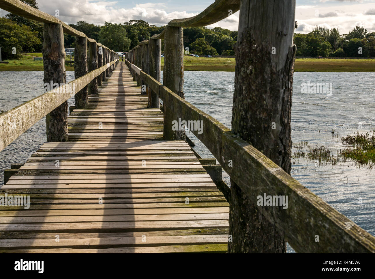 Wooden path over water hi-res stock photography and images - Alamy