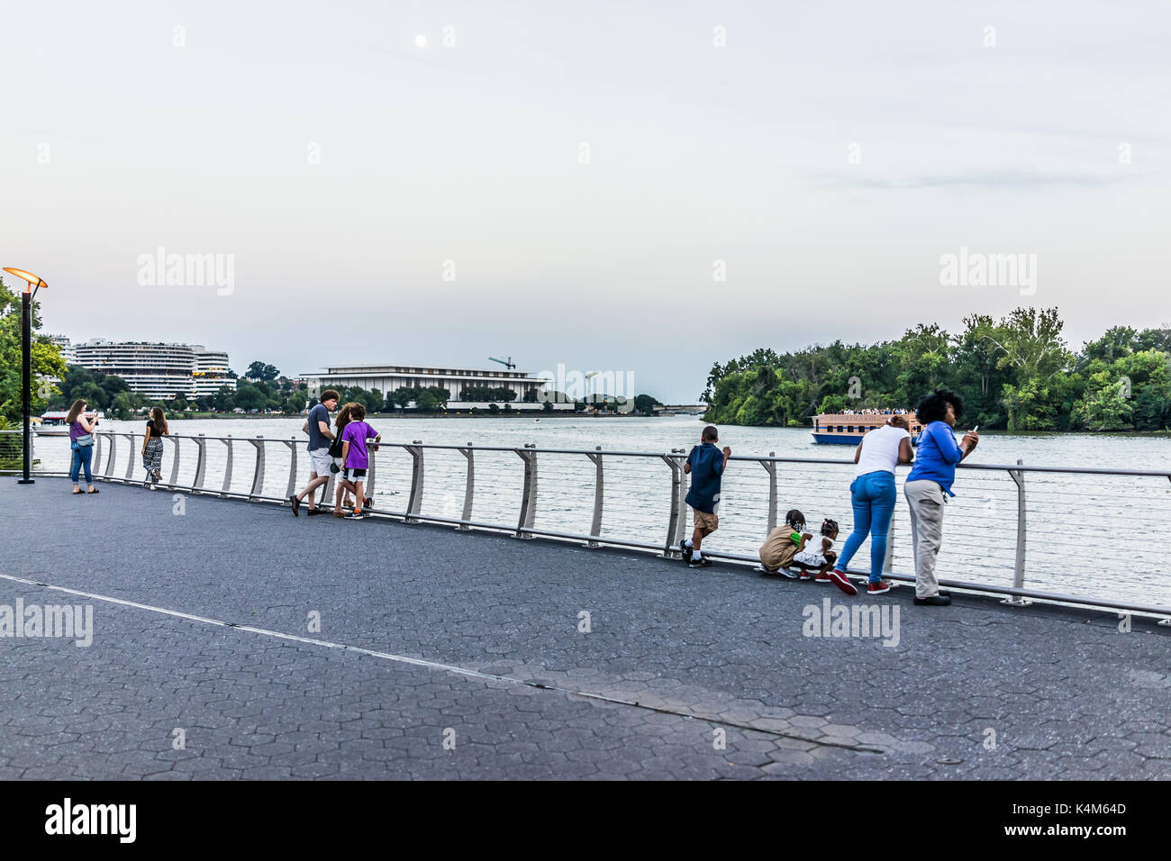 Georgetown waterfront park hi-res stock photography and images - Alamy