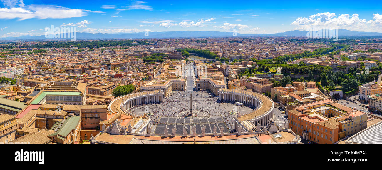 Vatican city aerial hi-res stock photography and images - Alamy