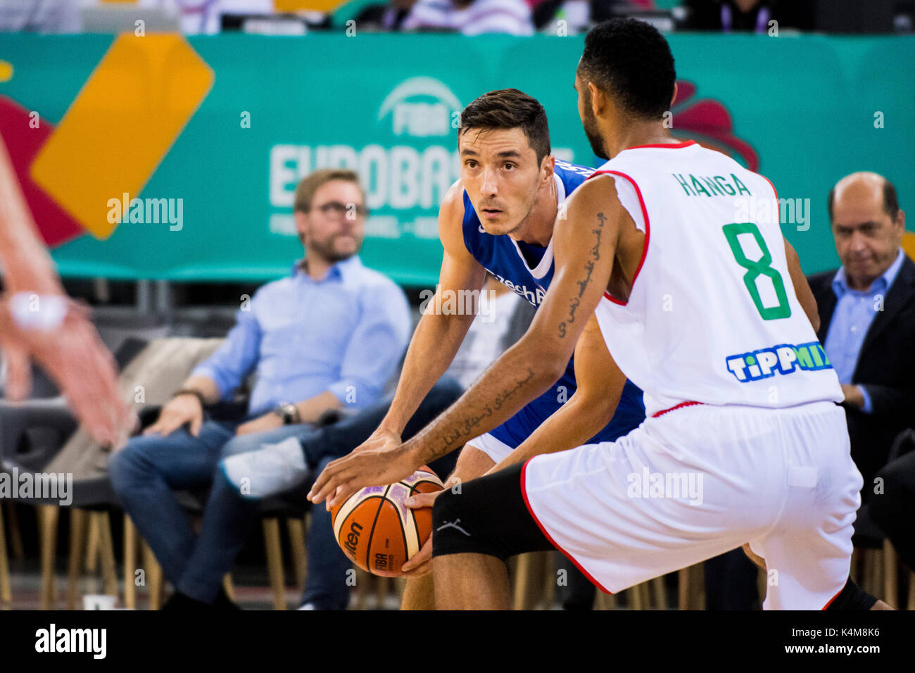 September 4, 2017: Jiri Welsch #9 (CZE) during the FIBA Eurobasket 2017 ...