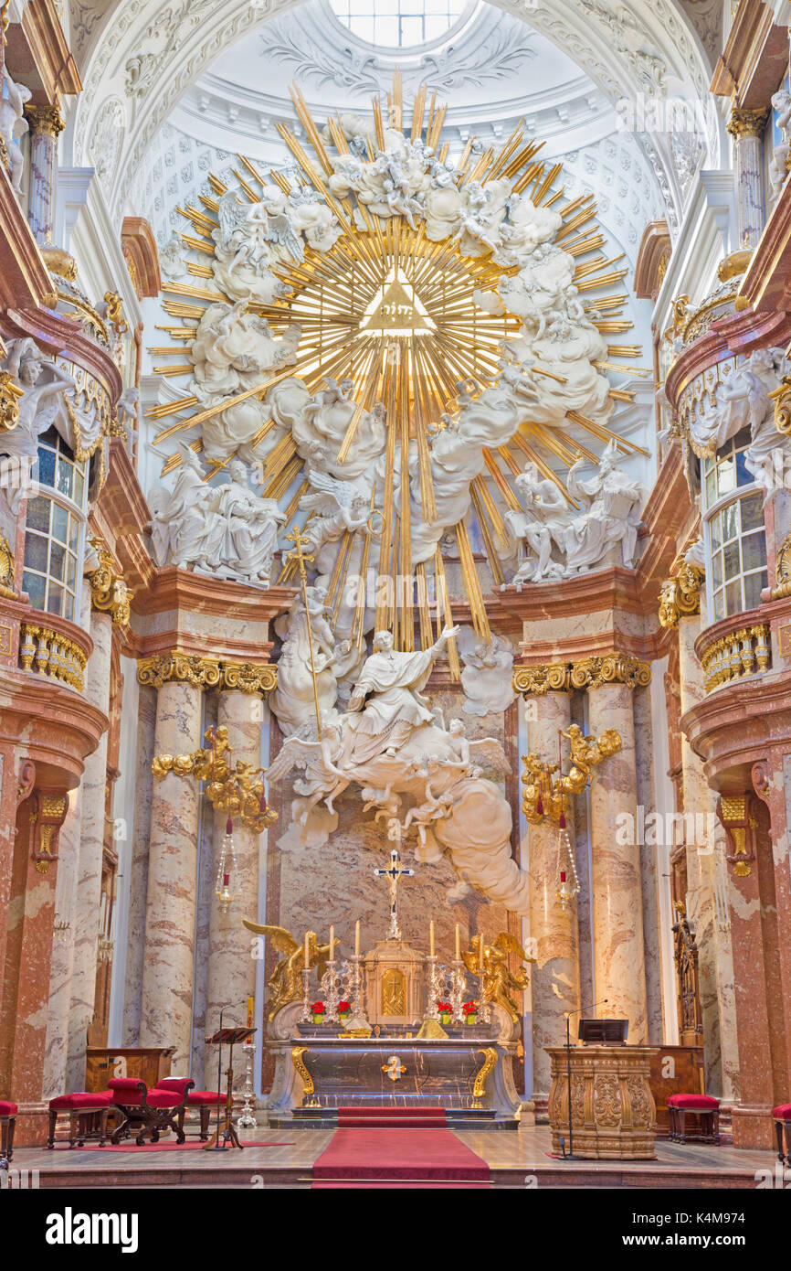 Vienna baroque architecture hi-res stock photography and images - Alamy