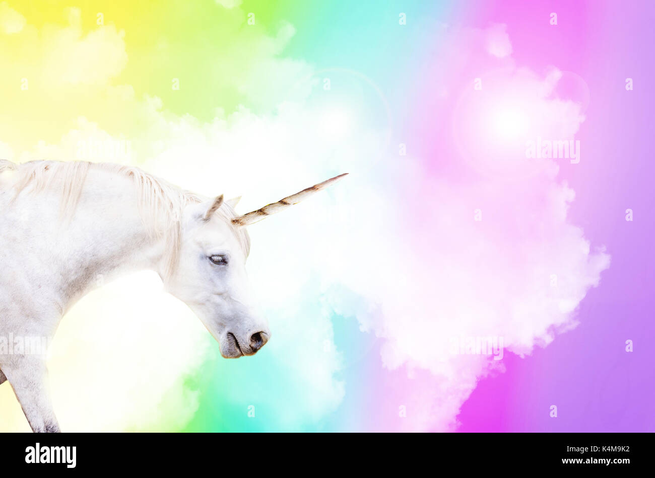 Falling unicorn hi-res stock photography and images - Alamy