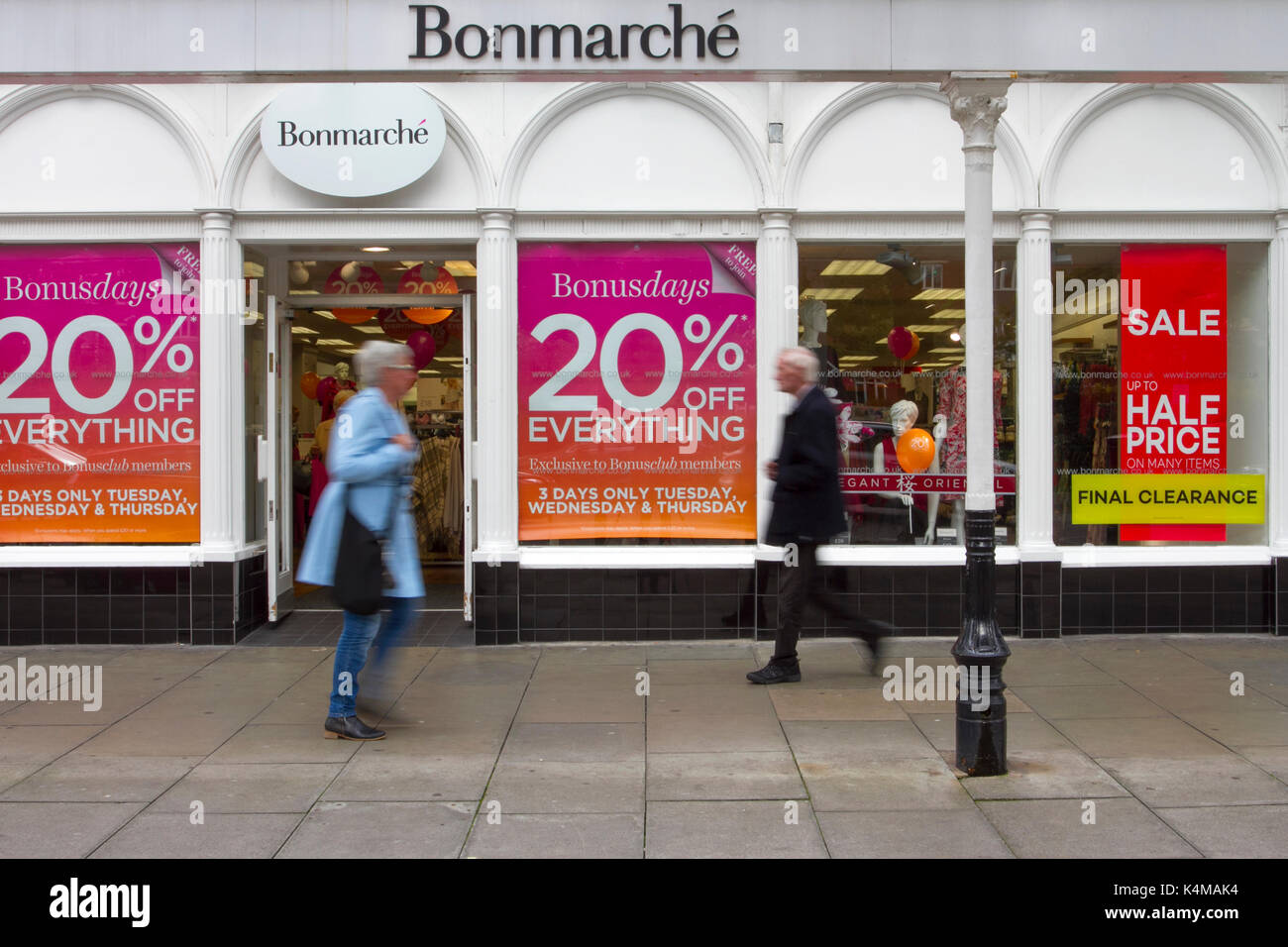 Bonmarche Summer Sales, sale banner, shop window, store, business ...