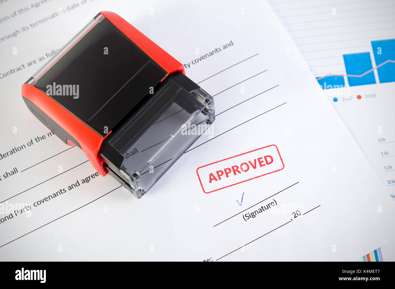 Approve approval approved stamp hi-res stock photography and images - Alamy