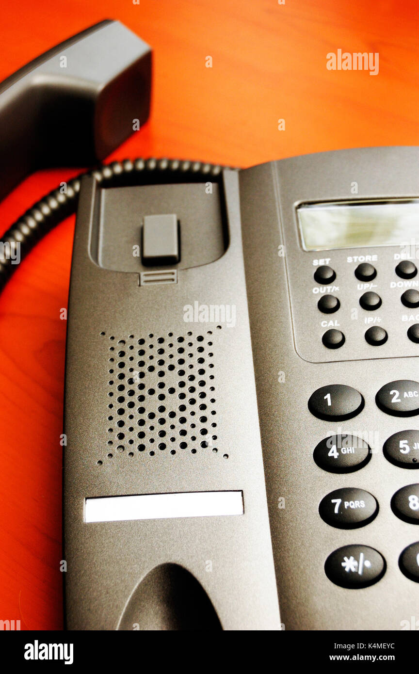 Push button telephone hi-res stock photography and images - Alamy