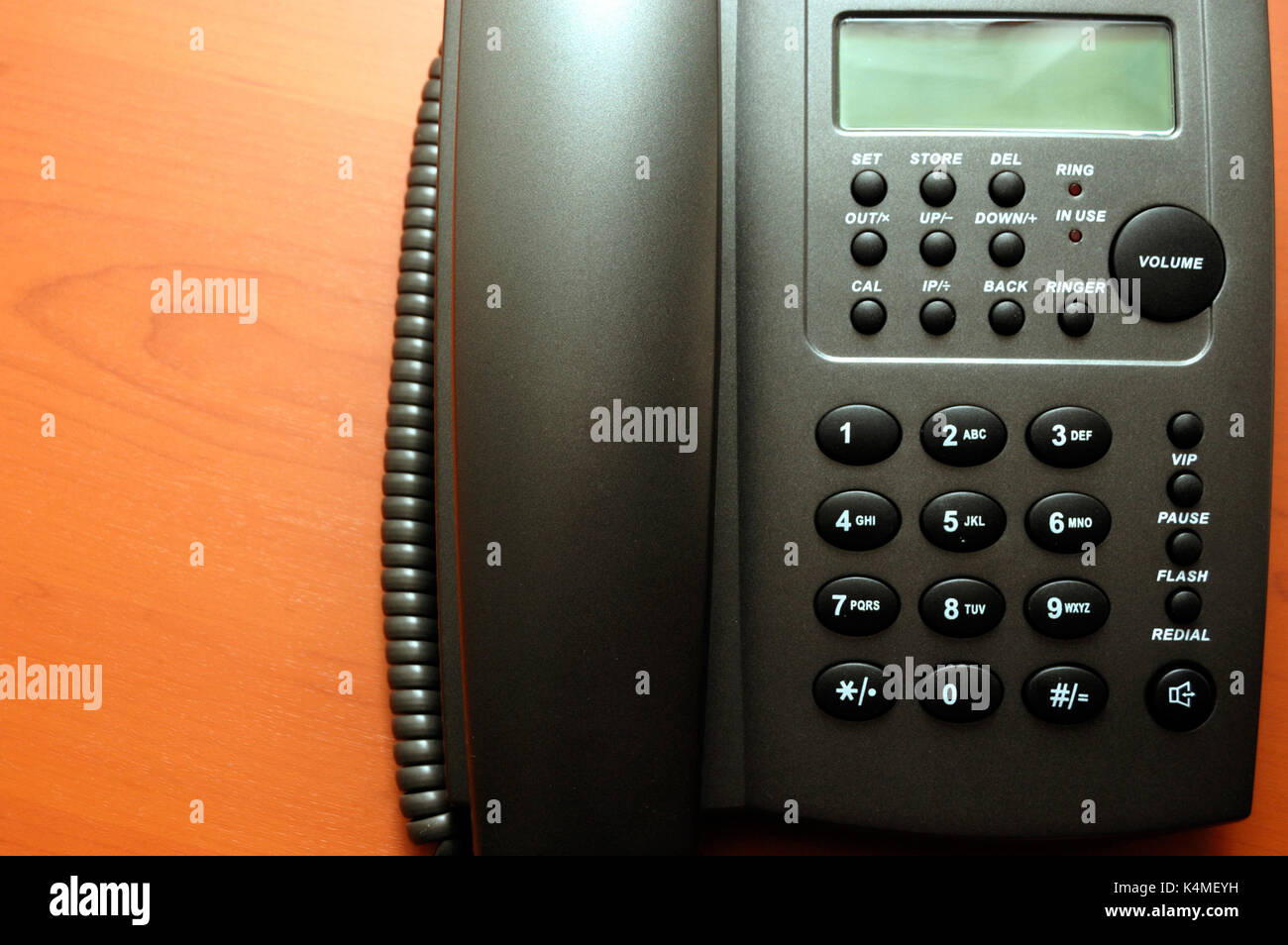 Push button telephone hi-res stock photography and images - Alamy