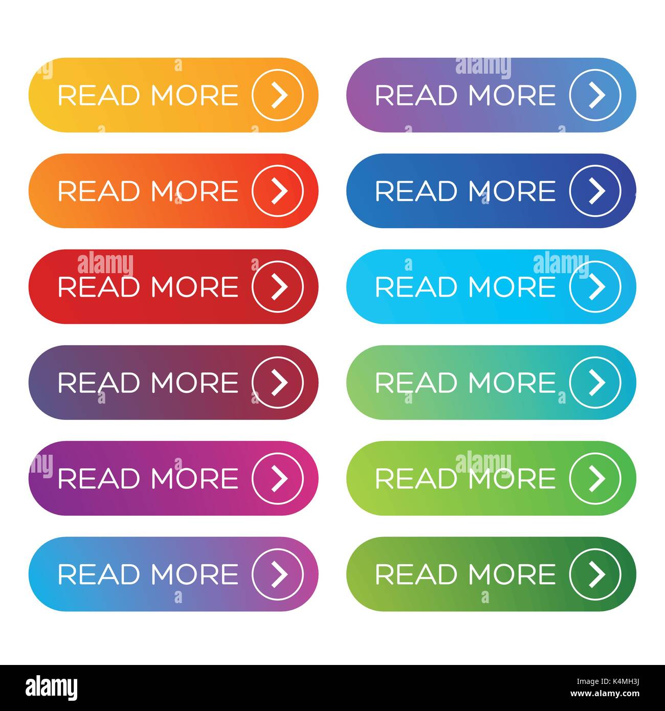 Read more web button set Stock Vector Image & Art - Alamy
