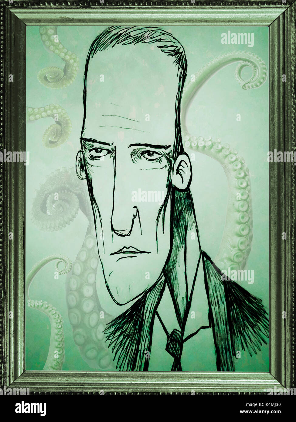 H p lovecraft hi-res stock photography and images - Alamy