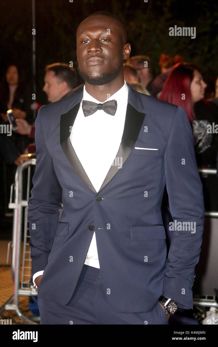 Stormzy gq men of the year awards 2017 hi-res stock photography and ...