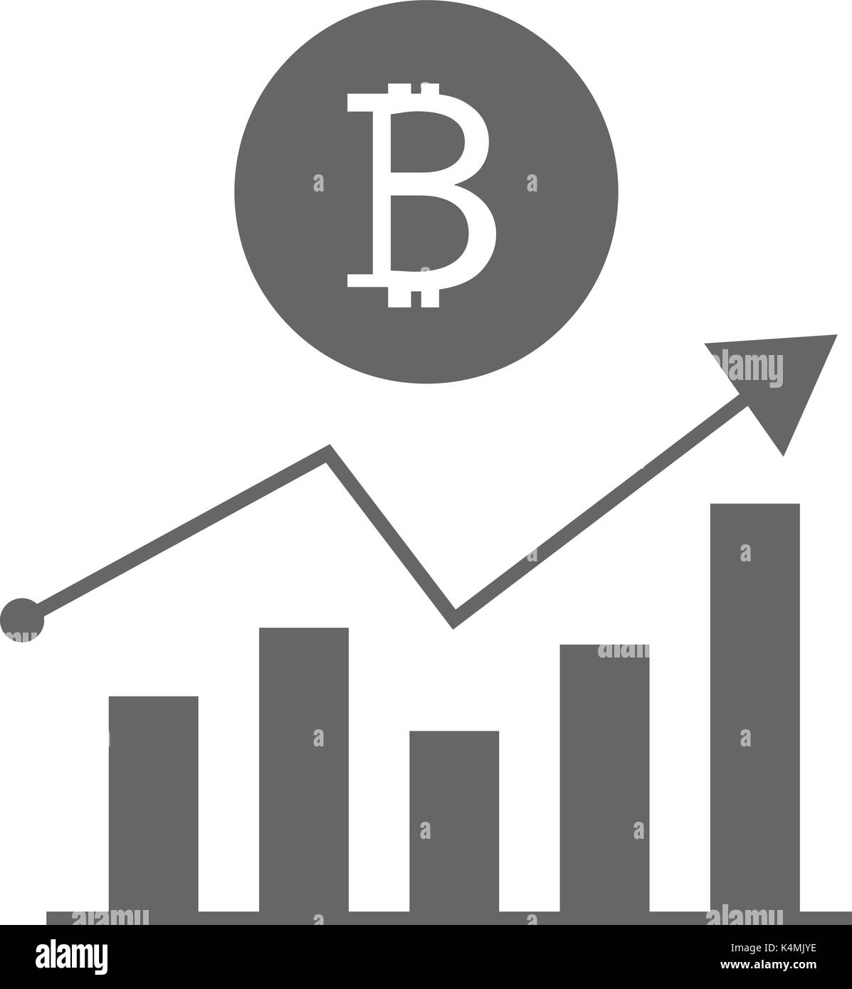 Bitcoin growing up Stock Vector Images - Alamy