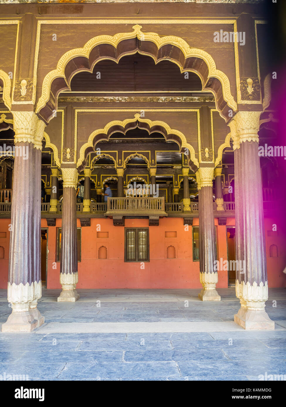 Temple Interior Background