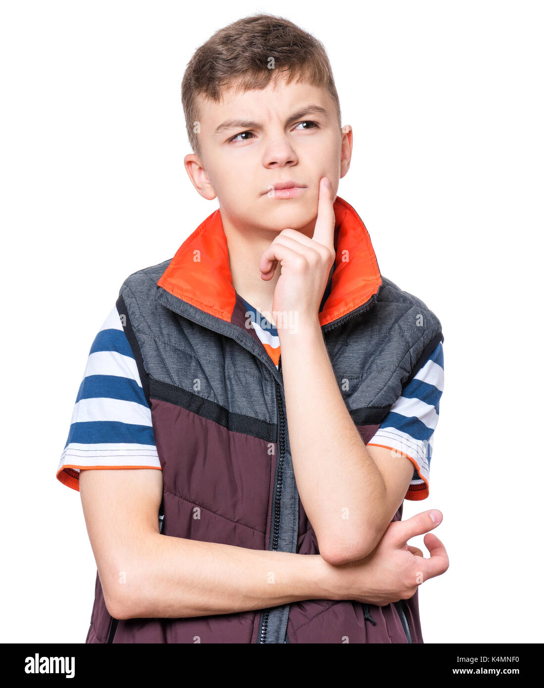 Teen boy portrait Stock Photo - Alamy