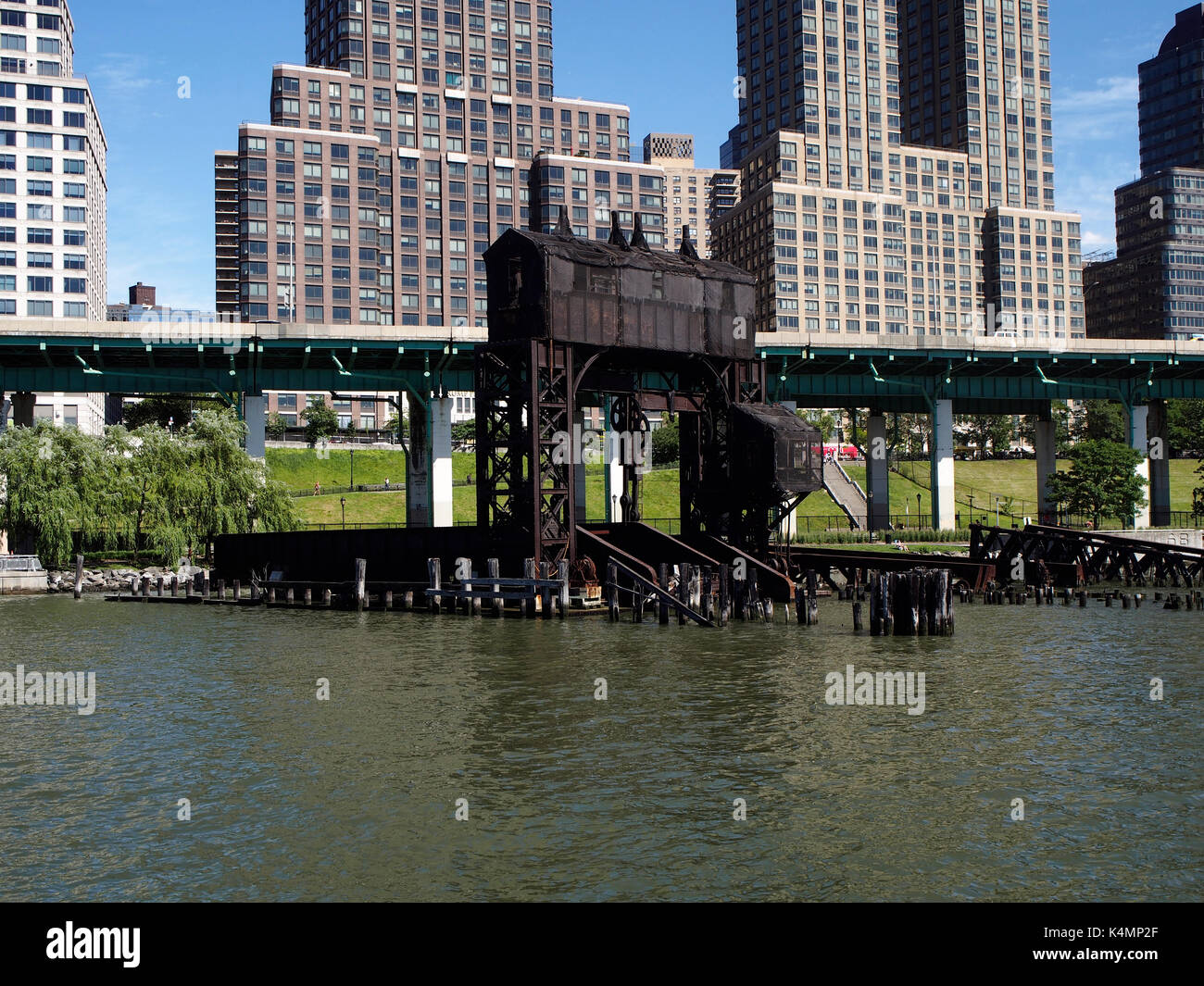 New York Central Railroad 69th Street Transfer Bridge Stock Photo - Alamy