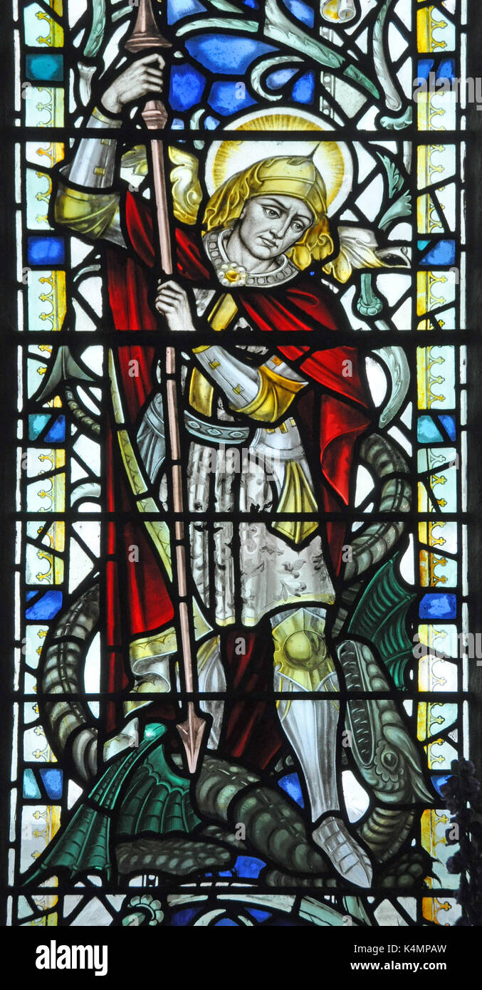 Patron saint of england hi-res stock photography and images - Alamy