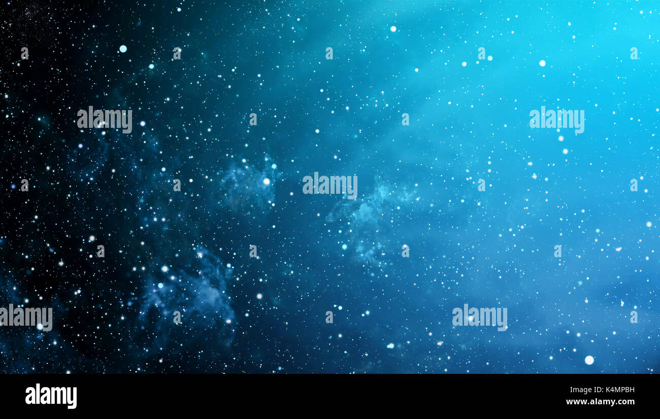 Cosmic abstract background with stars and nebulas Stock Photo - Alamy