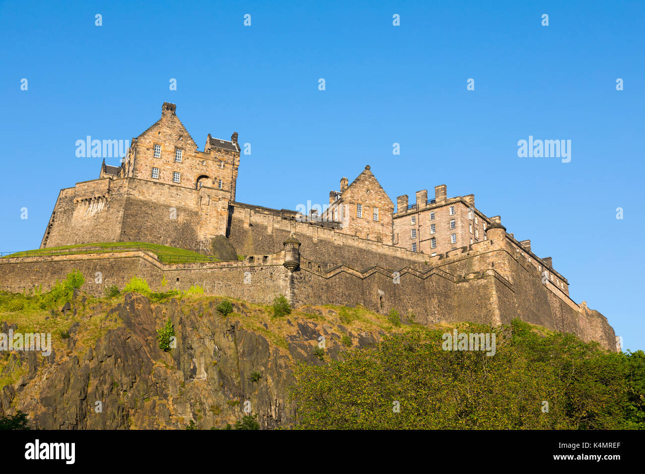 Edinburgh Castle, UNESCO World Heritage Site, Lothian, Scotland, United ...