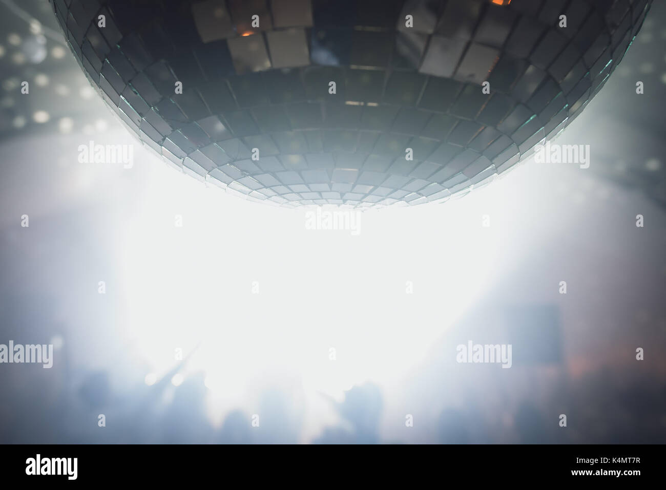 Close up of disco ball on party Stock Photo - Alamy