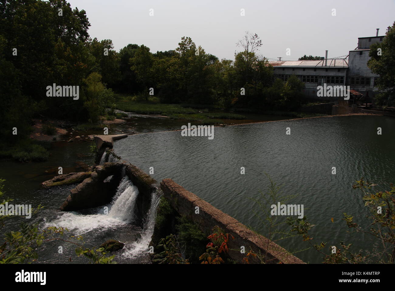 Ozark Mill Dam Stock Photo - Alamy