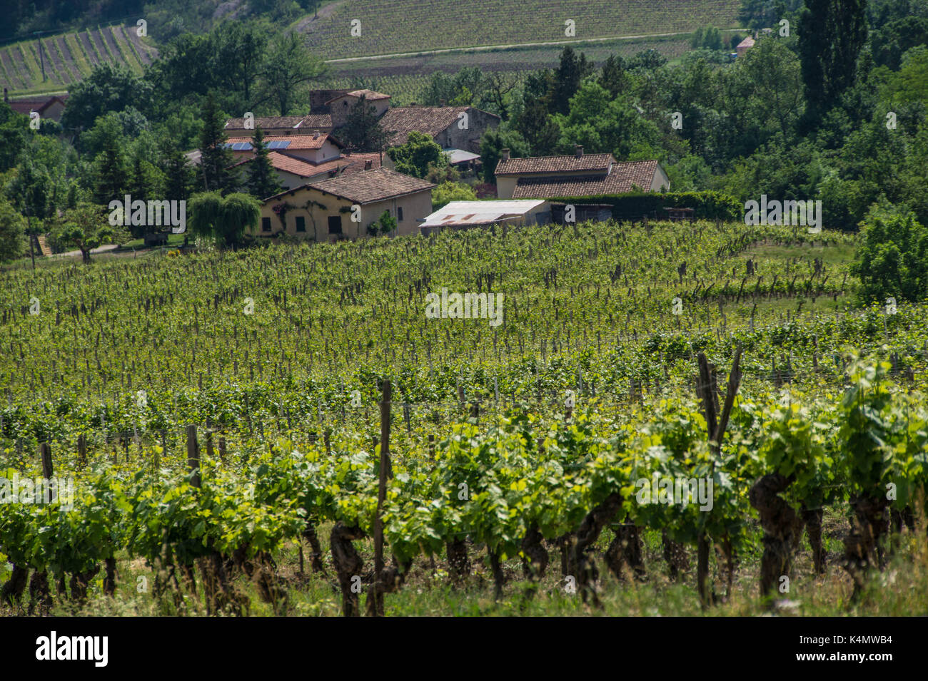 village of the drome Stock Photo - Alamy