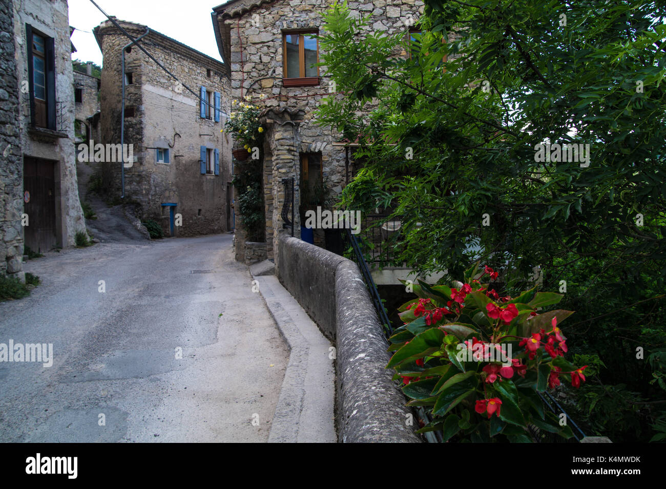 village of the drome Stock Photo - Alamy