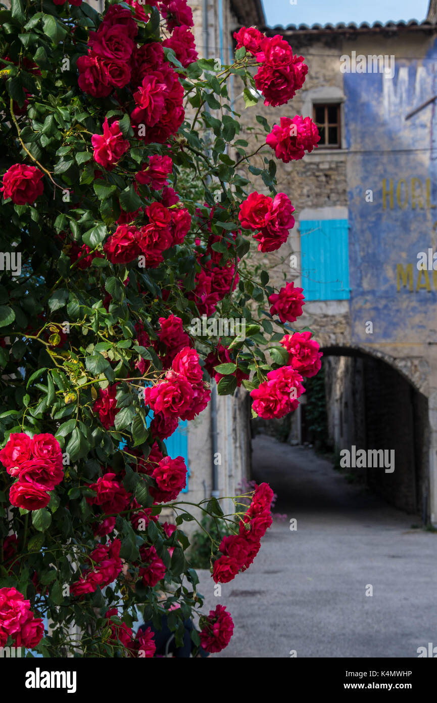 village of the drome Stock Photo - Alamy