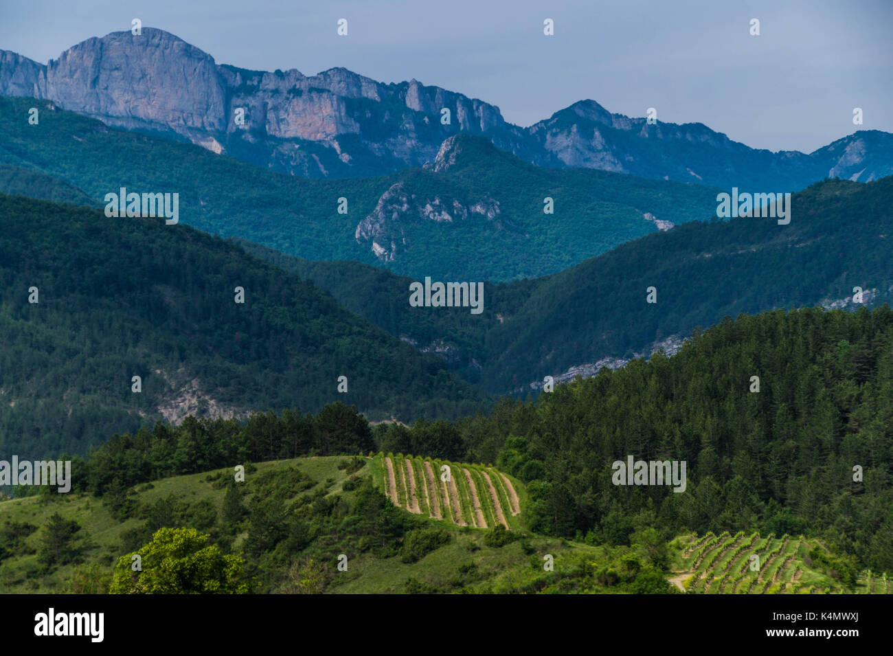 landscape of french alps Stock Photo - Alamy