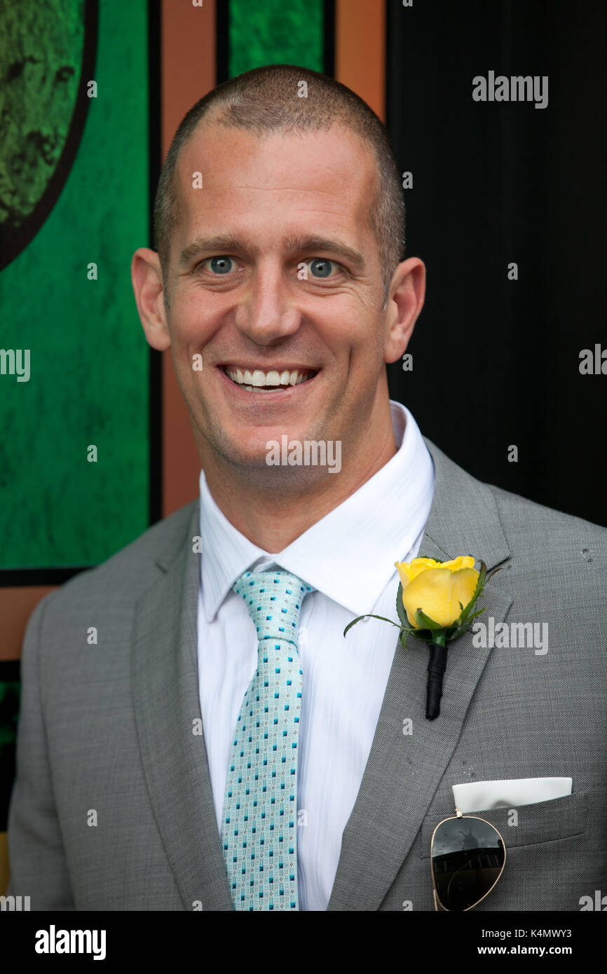 Fast Ed Halmagyi at the Melbourne Cup, Tuesday November6, 2012 Stock ...