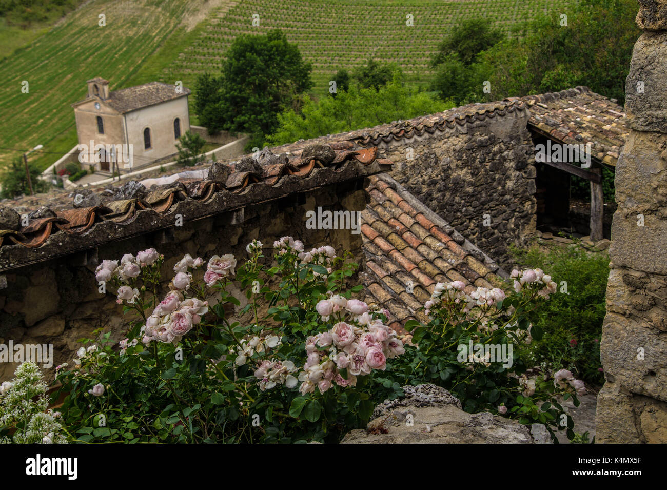 landscape of french alps Stock Photo - Alamy