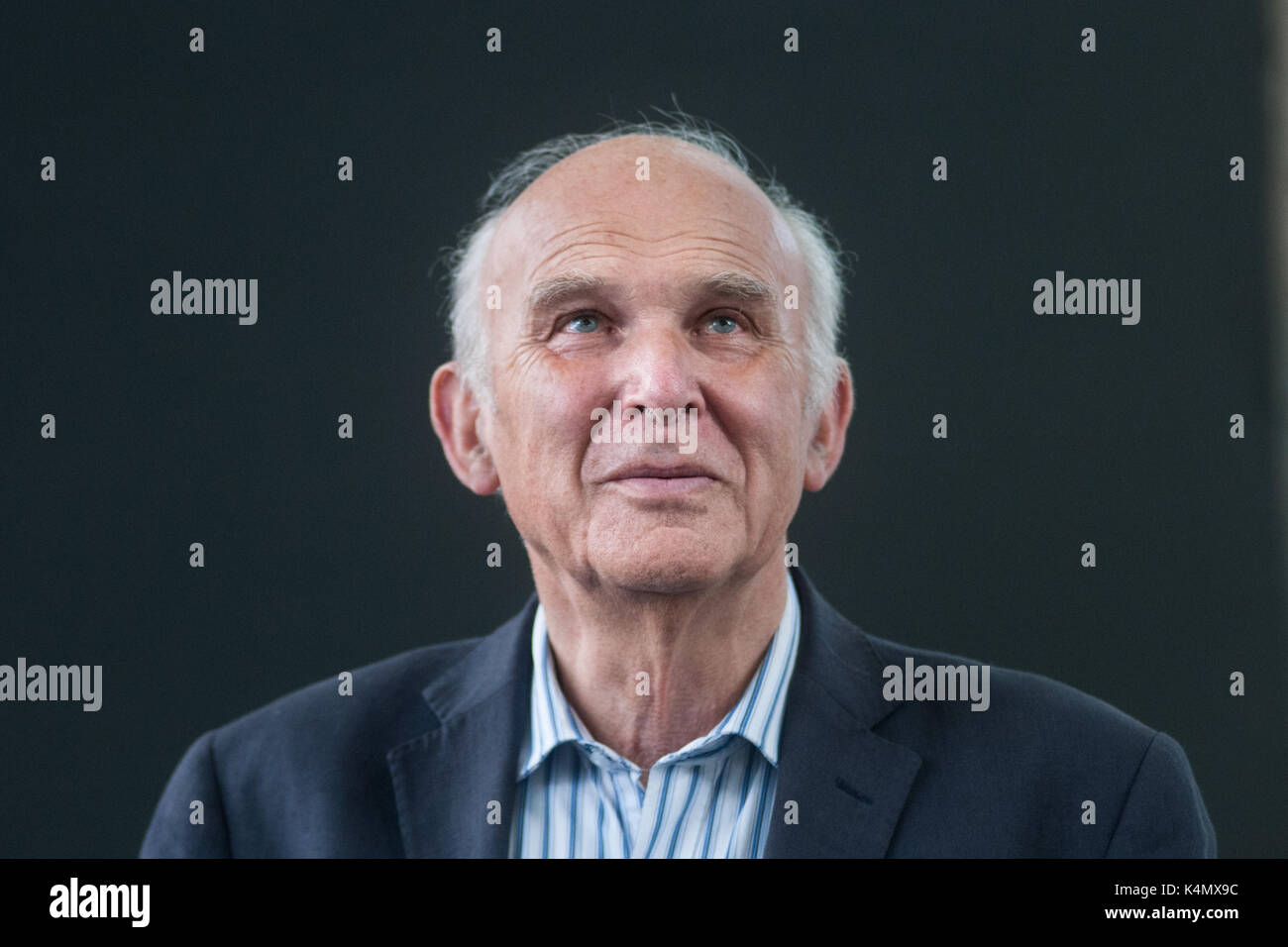 British politician Vince Cable attends a photocall during the Edinburgh ...