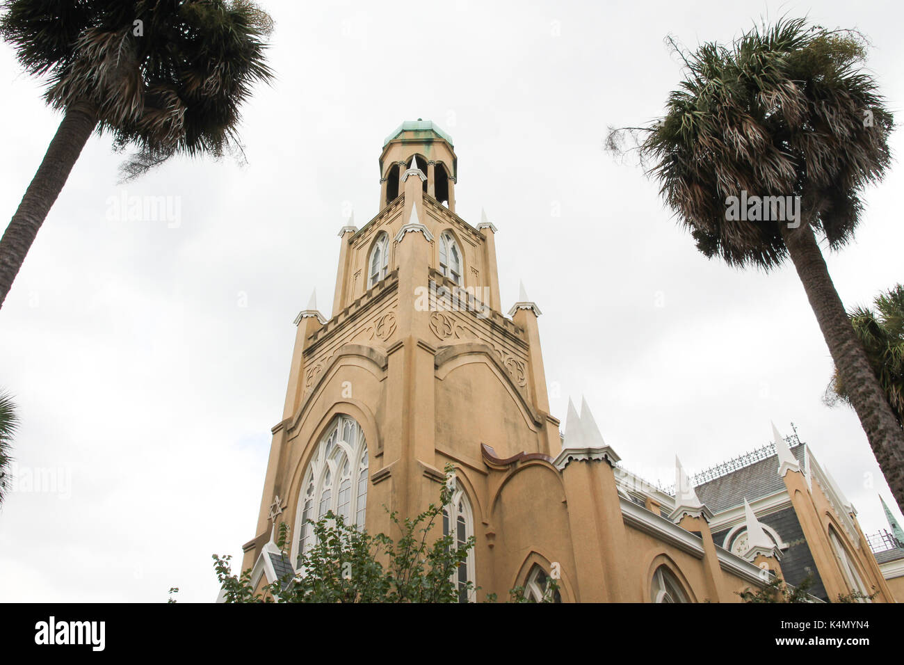 Temple Mickve Israel in Savannah, Georgia, U.S.A Stock Photo - Alamy