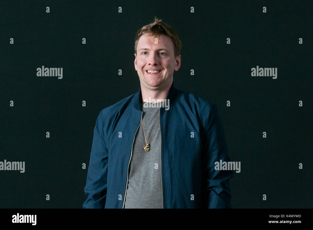 British comedian Joe Lycett attends a photocall during the Edinburgh ...