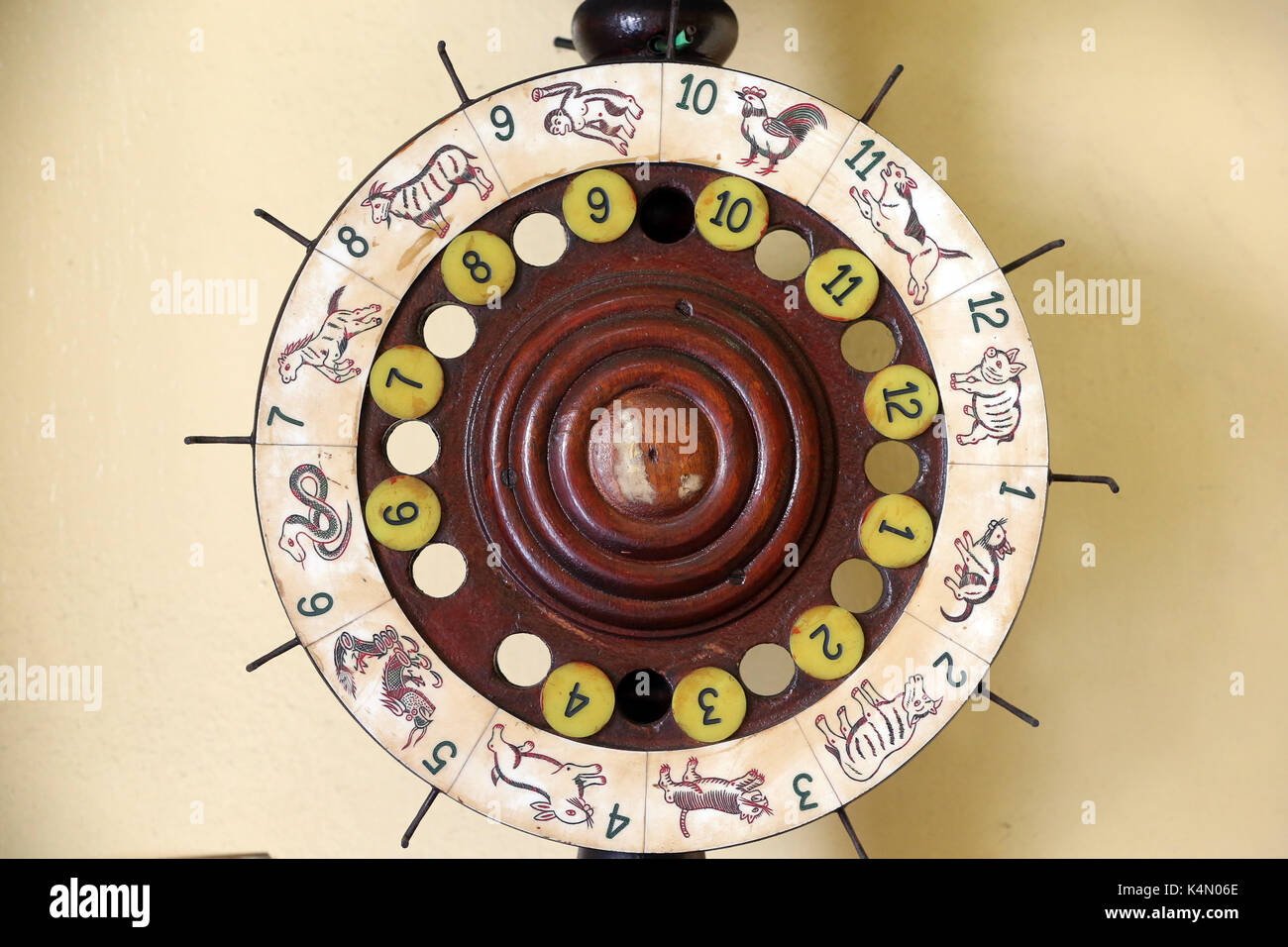 Wheel of Fortune, Sakyamuni Buddha Gaya temple, Singapore, Southeast ...
