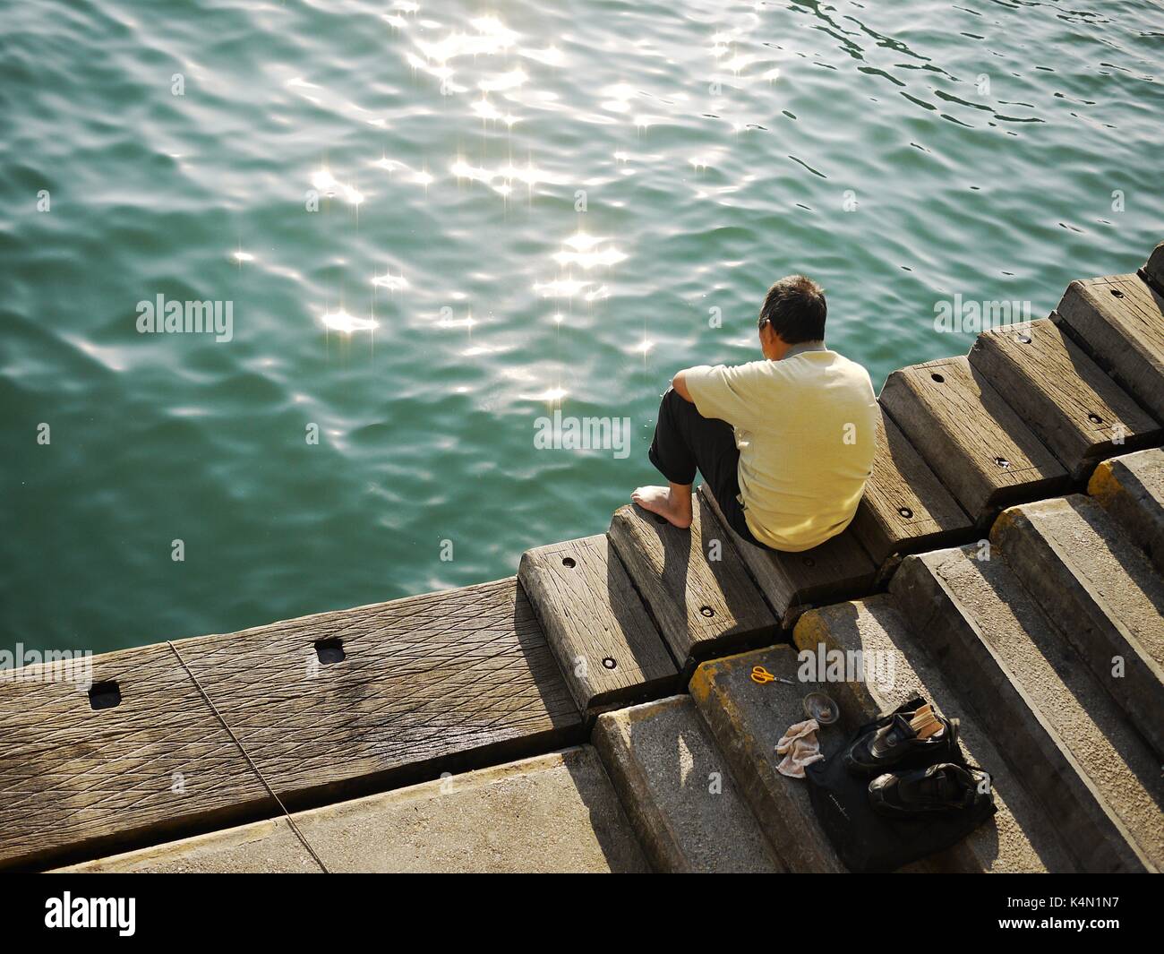 old man and the sea Stock Photo - Alamy