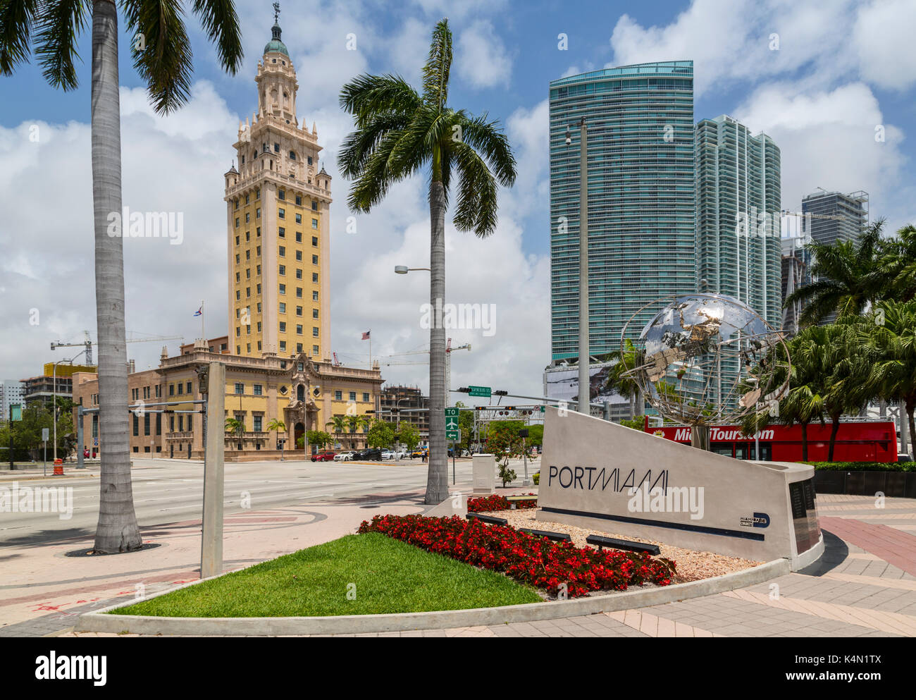 The Freedom Tower in Downtown Miami, Miami, Florida, United States of ...