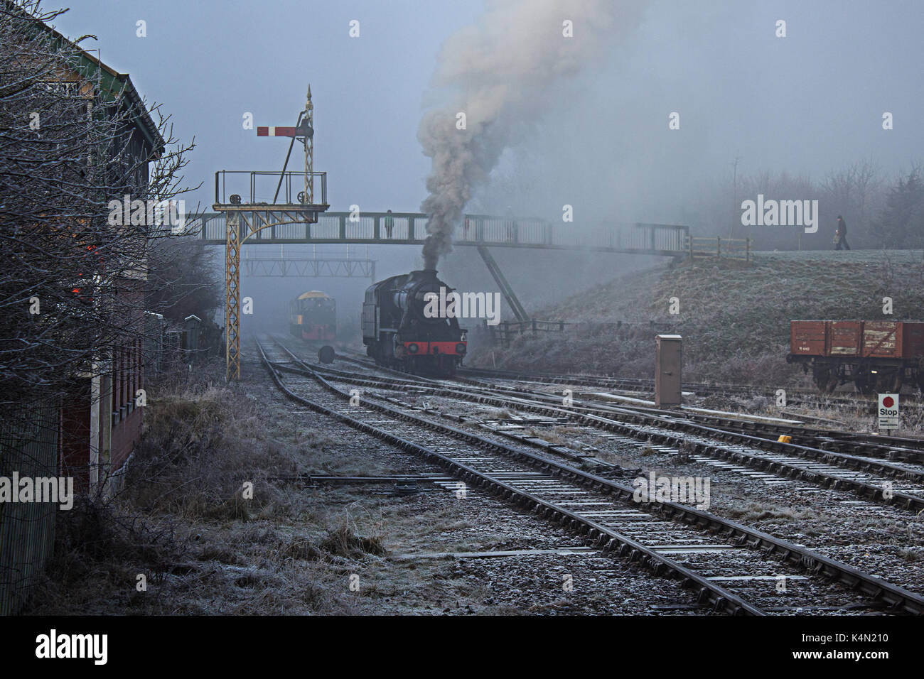 Midland railway signal box hi-res stock photography and images - Alamy