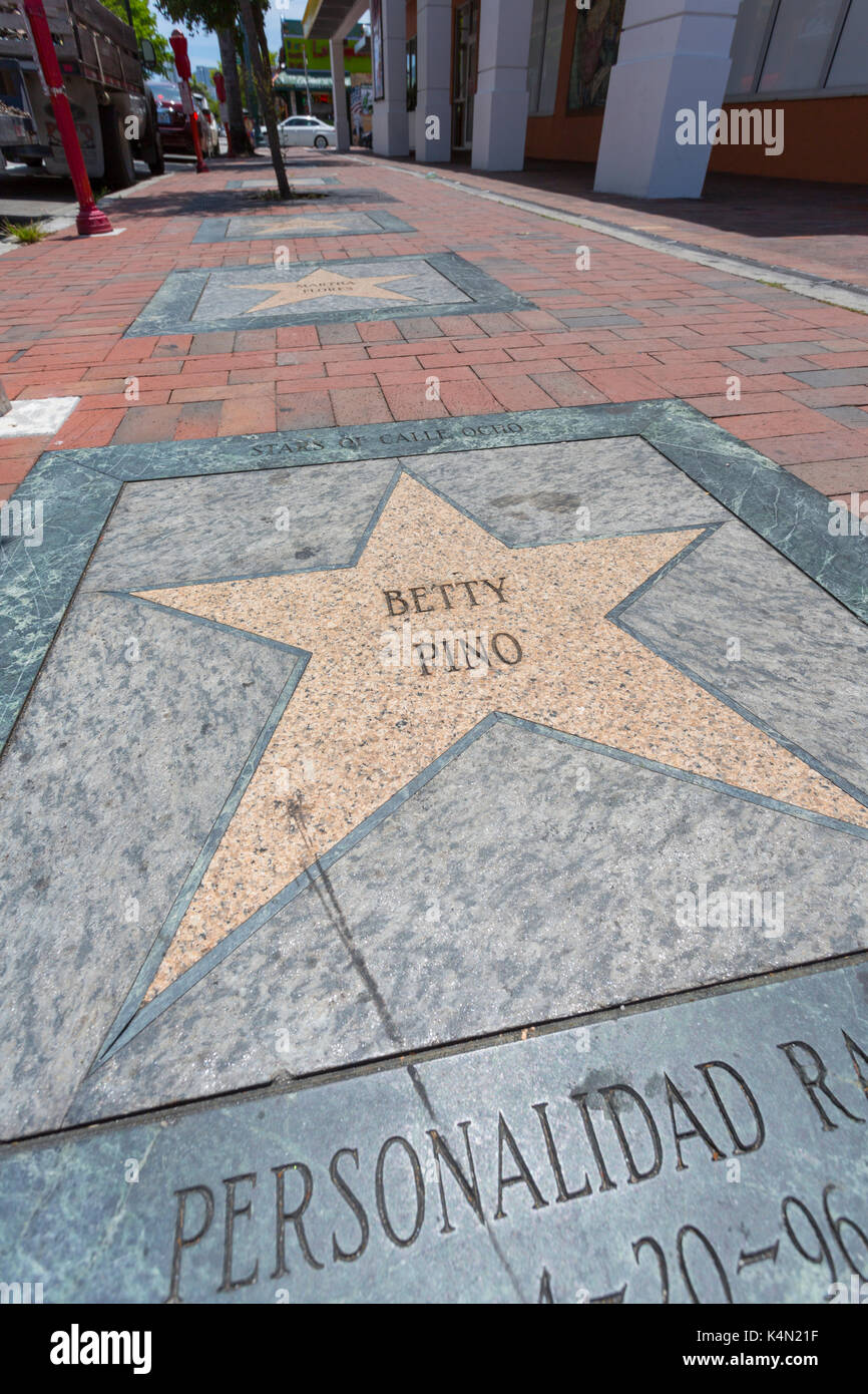 Miami walk of fame hi-res stock photography and images - Alamy