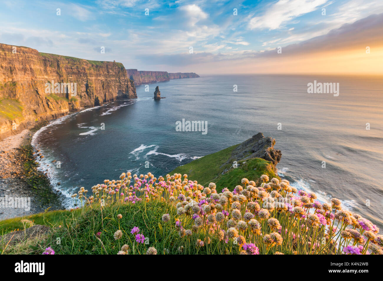 Cliffs Of Moher Sunset
