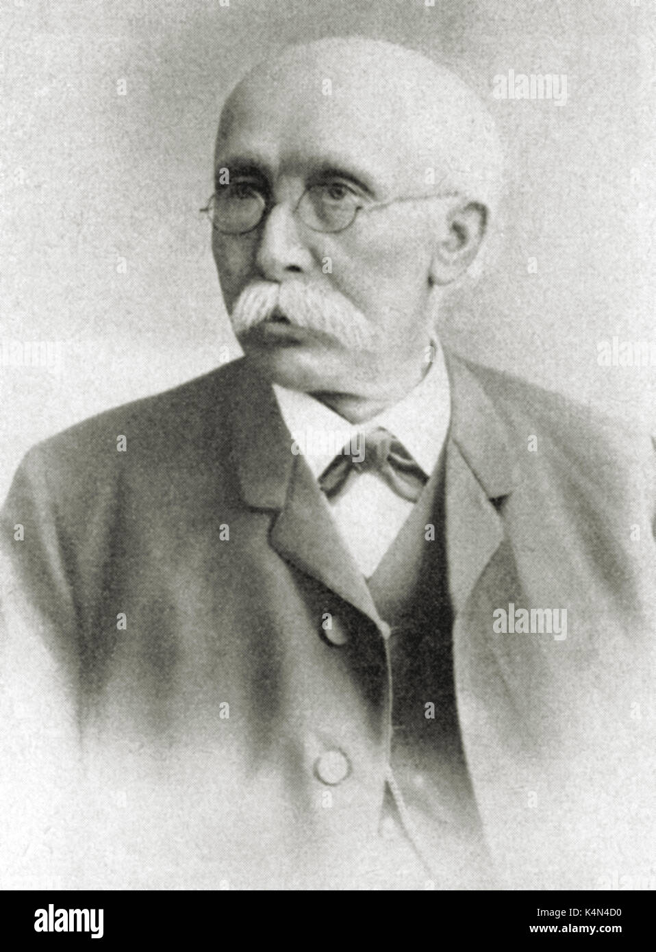 Franz S.Strauss -portrait of the father of Richard. German composer ...